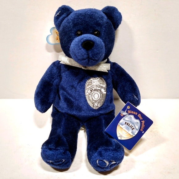Holy Bears | Toys | The Original Holy Bears God Bless Our Police 9 Stuffed Plush Bear | Poshmark